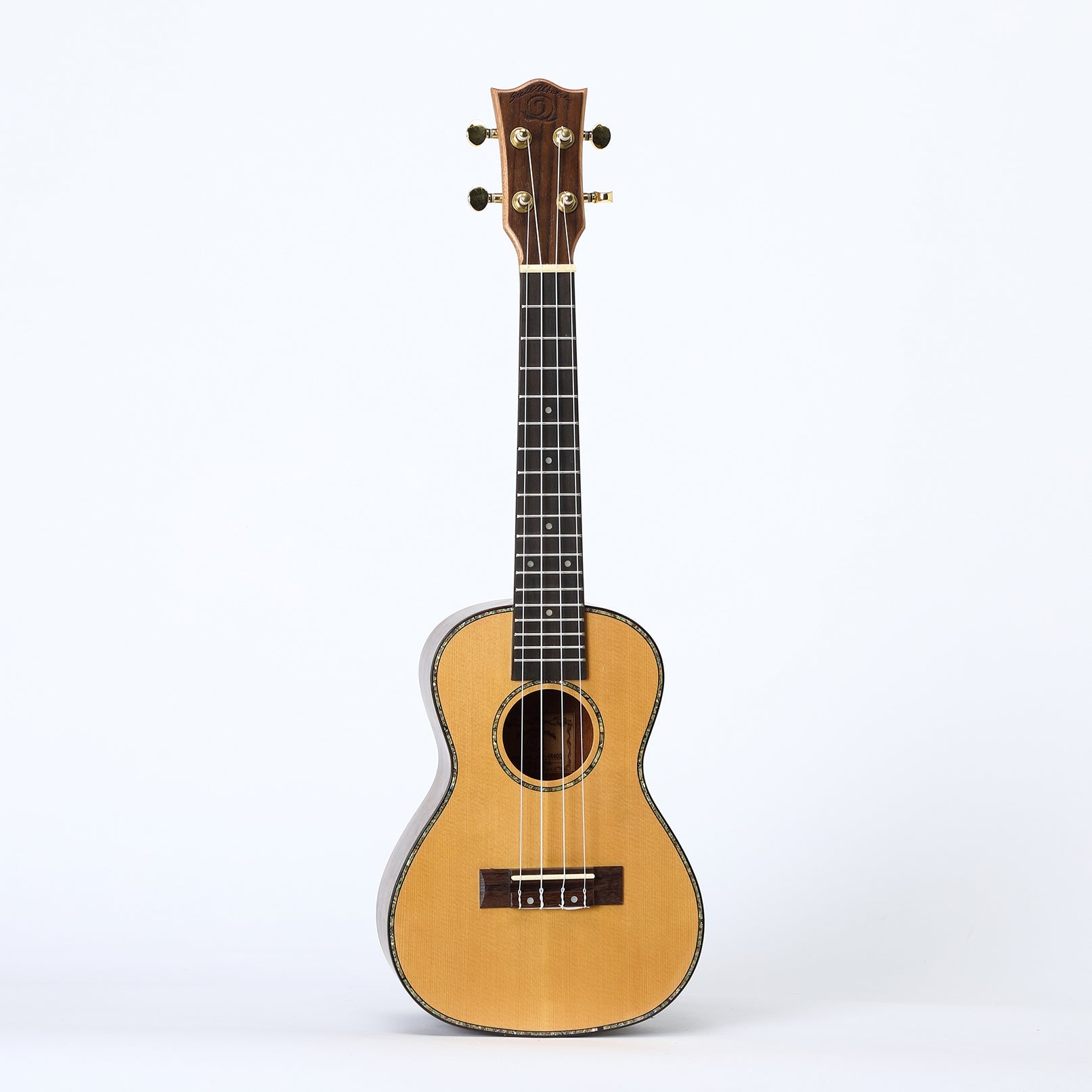 Snail UKC-AR400 - Solid Spruce Concert Ukulele, Top, Back & Side ...